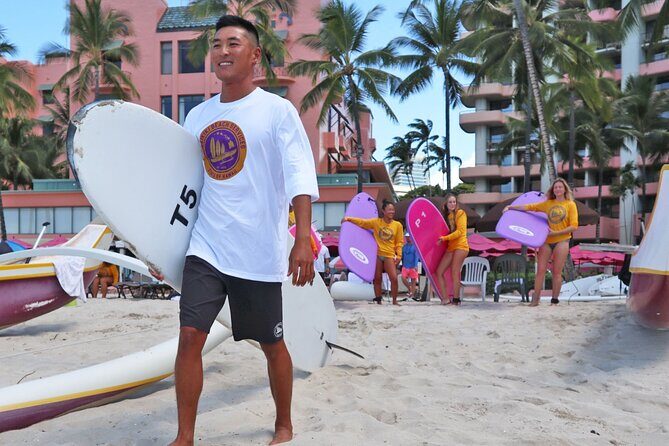 Private Group Surf Trio by Waikiki Beachboys at the Royal - What to Expect from Your Waikiki Surf Lesson