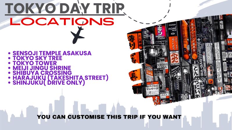 Private Group Tokyo Day Tour in a car or van - FAQ