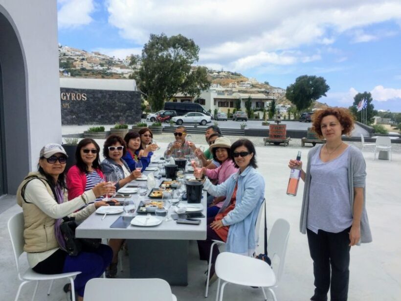 Private Group Visit to Akrotiri & 3 Wineries with Tastings - Key Points