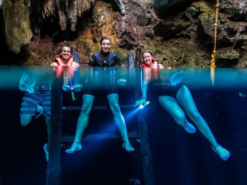 Private Guided Cave & Open Cenote Swim with Lunch - Key Points