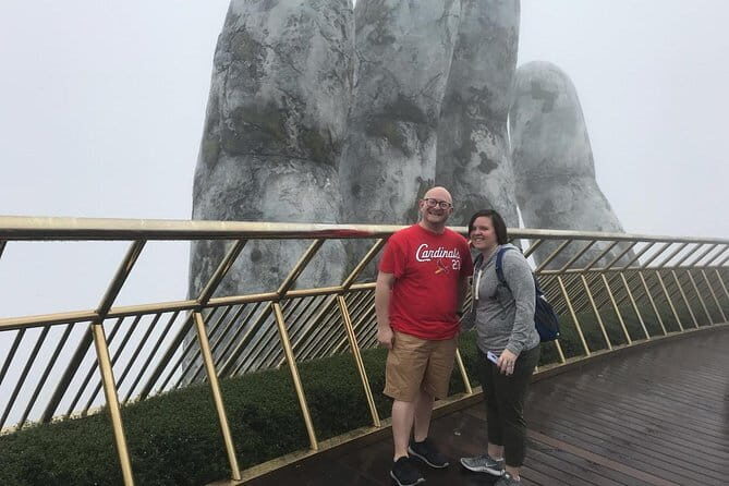 Private Guided Full Day Tour Ba Na Hills Golden Hands Bridge AND Marble Mountain - A Deep Dive into the Experience