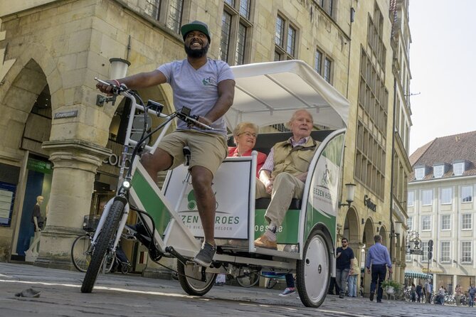 Private Guided Rickshaw City Tour in Munster - A Fun Way to Explore Münster
