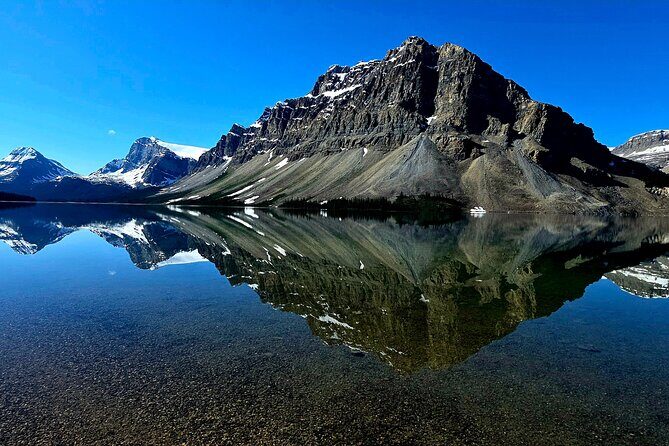 Private Guided Tour to Banff Lake Louise|Moraine|Icefields &More! - Crowfoot Glacier and Johnston Canyon