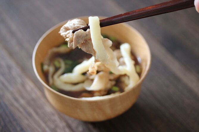 Private Handmade Udon Cooking Class in Tokyo With Michiko - Cultural Exchange and Tea Ceremony