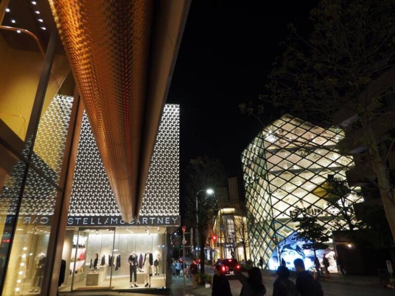 Private Harajuku Omotesando Architecture Tour - Night Tour Option