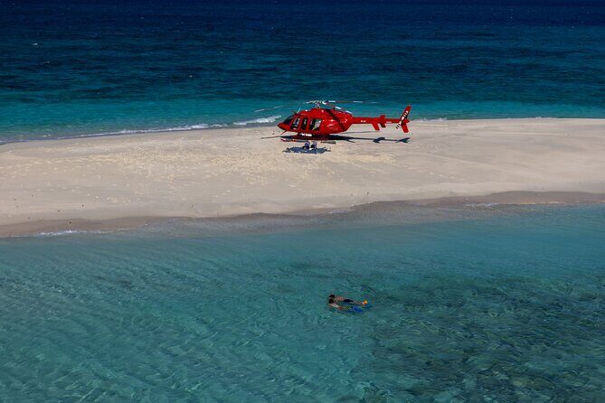 Private Helicopter Tour: Reef Island Snorkeling and Gourmet Picnic Lunch - The Sum Up