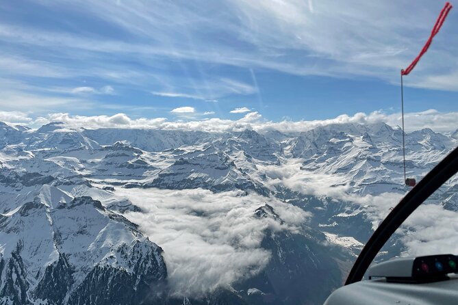 Private Helicopter Tour to the Swiss Alps - See the Eiger, Monch and Jungfrau - Meeting and Pickup