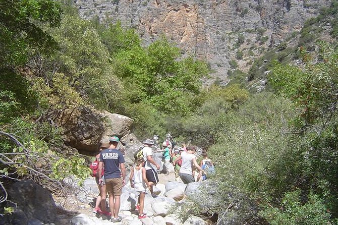 PRIVATE Hiking Walking GORGE Nearby Hersonissos CRETE - Inclusions and Transportation Details
