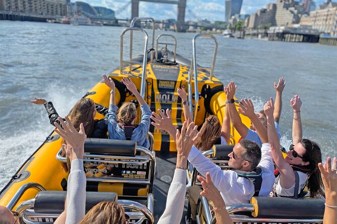 PRIVATE HIRE SPEEDBOAT CANARY WHARF EXPERIENCE - 45 Minutes From Embankment - Onboard Guide Provides Informative Commentary