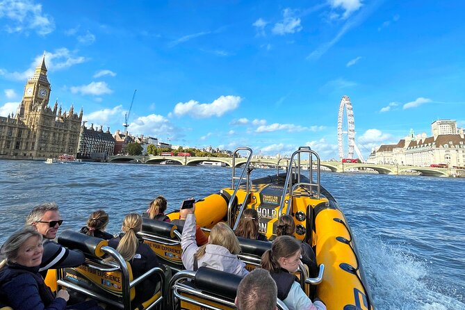 PRIVATE HIRE SPEEDBOAT CANARY WHARF EXPERIENCE - 45 Minutes From Embankment - Private Charter for Exclusive Group Experience