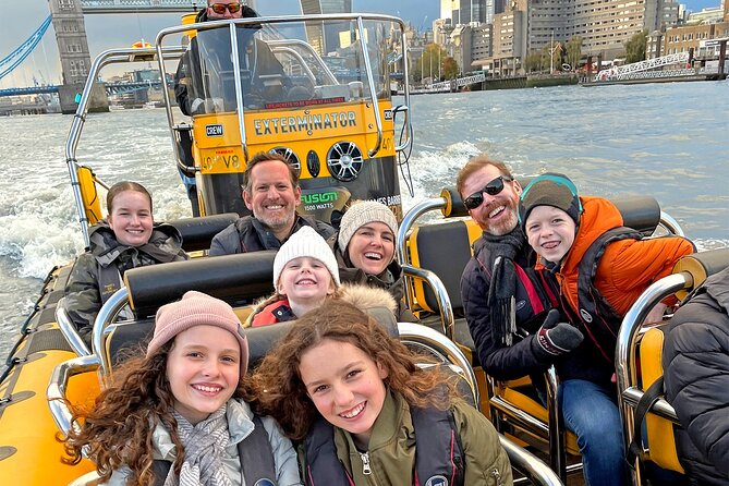 PRIVATE HIRE SPEEDBOAT ULTIMATE TOWER RIB BLAST FROM TOWER PIER - 40 Minutes - Booking Information