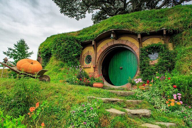 Private Hobbiton Tour from Auckland - First Stop: Scenic Overlook and Arrival at Hobbiton