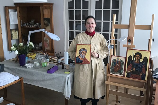 Private Icon Painting Workshop in Lourdes - Key Points