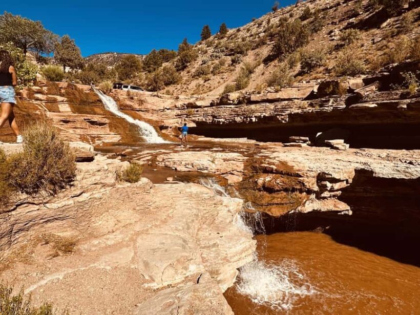 Private Jeep Ride to Toquerville Falls, St. George Area - Key Points