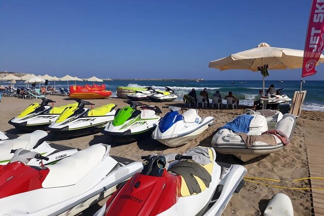 Private Jet Ski Activity on the Beach at Rethymno - Key Points