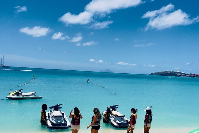 Private Jet Ski Island Adventure from Sint Maarten - Key Points
