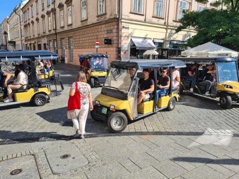 Private Krakow Old Town golf cart tour with audio-guide - Key Points