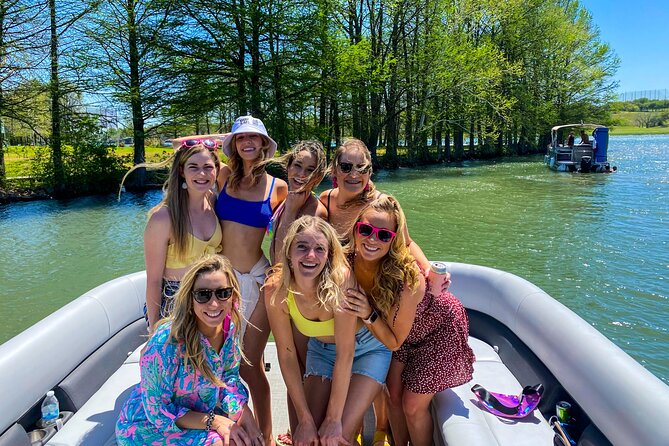 Private Lake Austin Boat Cruise With Full Sun Shading - About the Boat Cruise