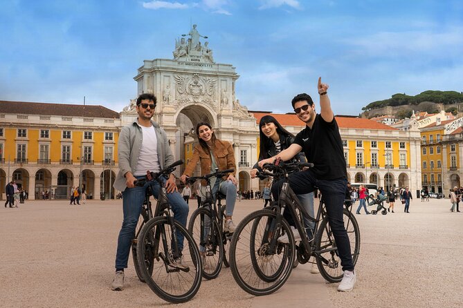 Private Lisbon 360º Guided Tour: Boat Trip, Bike, Walk & Tramway - Exploring Lisbons Main Squares and Streets