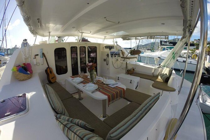 Private, Luxury Virgin Islands Sunset and Champagne Cruise for Twelve Guests - Setting Sail from American Yacht Harbor