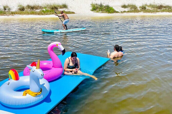 Private Luxury Yacht with Beach Stop and Swimming/Paddle Boarding - The Sum Up