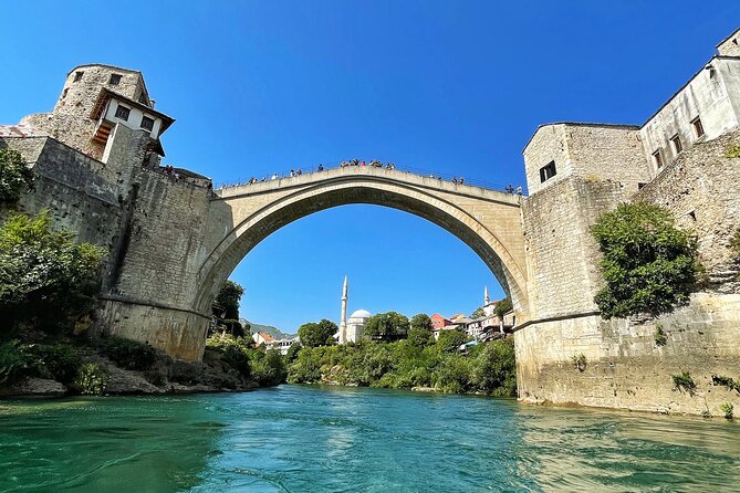 Private Mostar, Blagaj and Kravice Waterfalls Tour From Sarajevo - Marveling at the Mostar Old Bridge