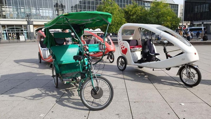 Private (Multi) Rickshaws with Pick-up Hotel - Introduction: A Unique Way to See Berlin