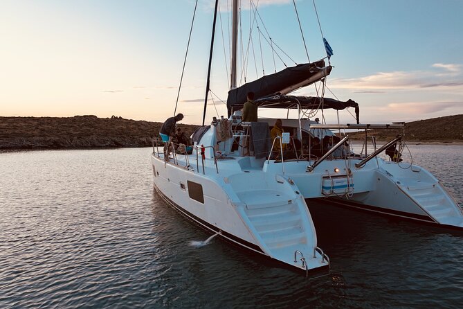 Private Mykonos Catamaran Day Cruise With Meals & Water Toys - Fun Atmosphere and Beautiful Views