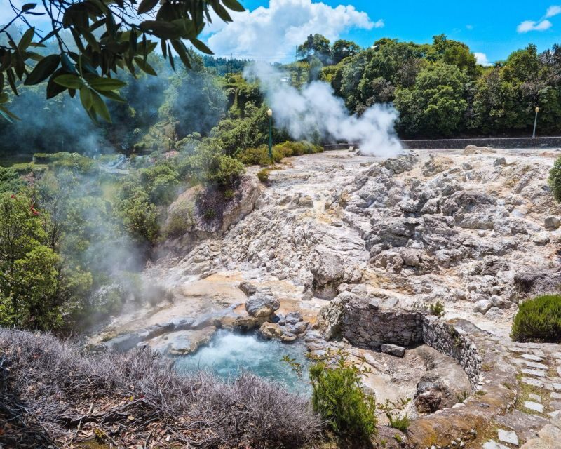 Private night Furnas all included (Dinner, Beija, Gorreana) - Night-time Geysers and the Return Journey