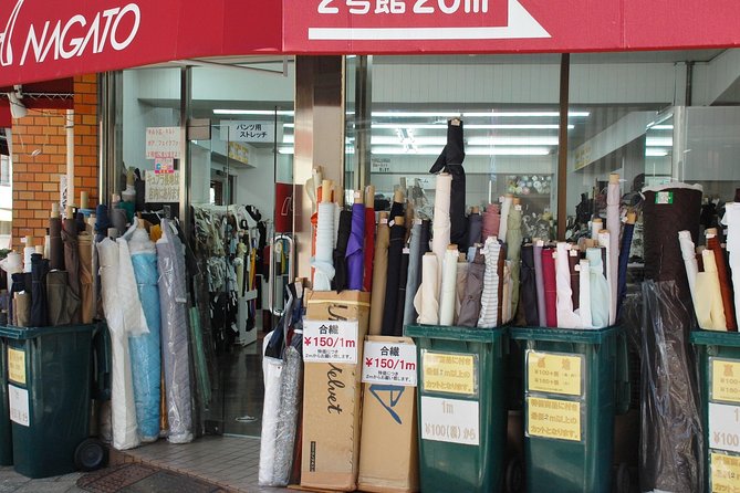 Private Nippori Fabric Town Walking Tour - Exploring Nippori Fabric Town