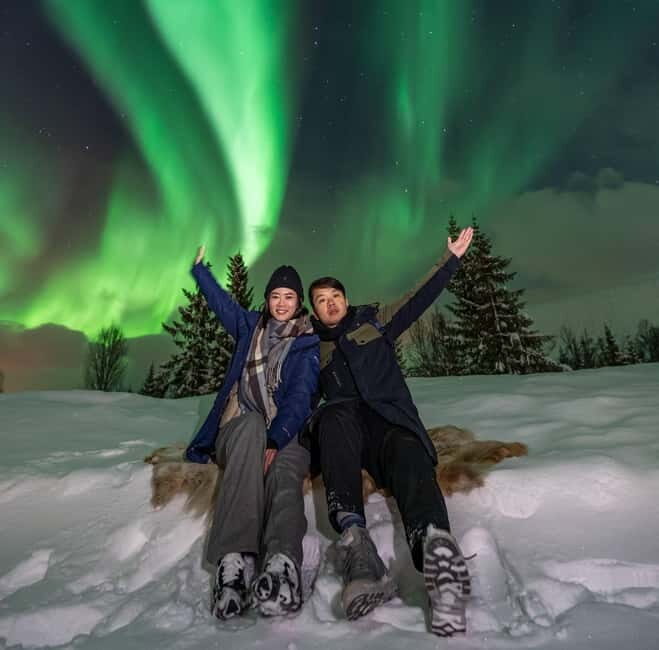 Private Northern Lights Chase 2-8 guests - Key Points