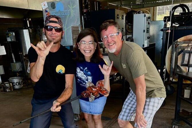 Private One Piece Glassblowing Lesson for 1 or 2 People - What You Can Expect from the Maui Glassblowing Experience