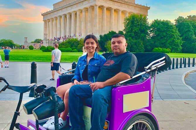 Private Pedicab Tour of Washington DC (1 to 3 Guests) - Key Points
