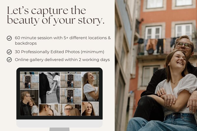 Private Photography Session for Couples in Charming Porto City - Key Points