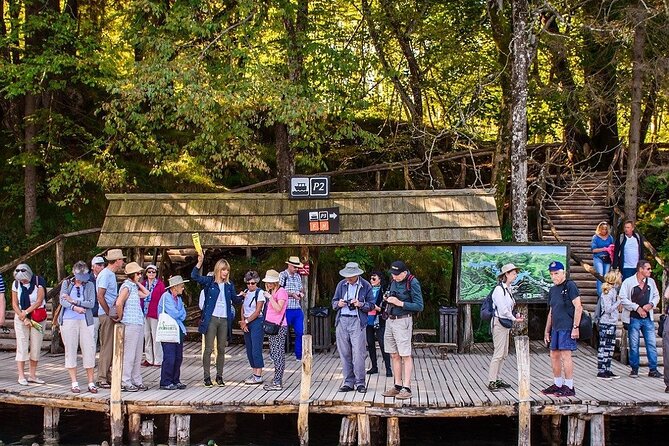 Private Plitvice Lakes - a Day In Magicland From Split - Enjoying the Panoramic Boat and Electric Train Rides