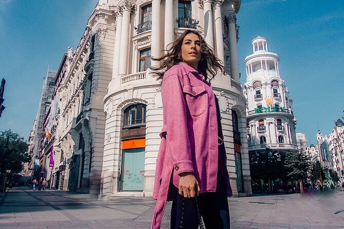 Private Professional Vacation Photoshoot in Madrid - Booking Information