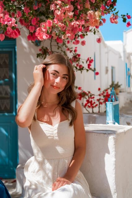 Private Professional Vacation Photoshoot in Paros - The Quality of Photos and Delivery