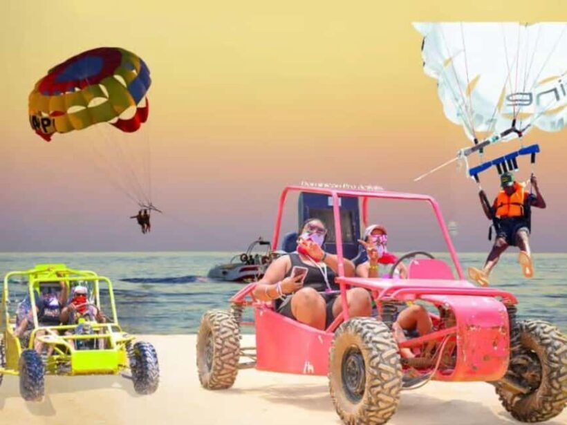 Private Punta Cana 4x4 Buggy Adventure & Parasailing Combo - Key Points