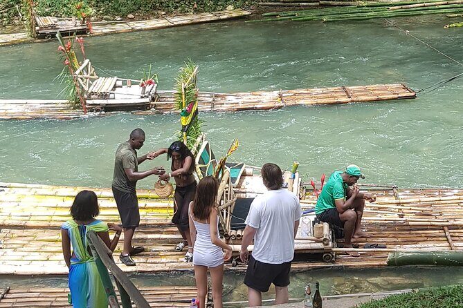 Private River Bamboo Raft with Limestone Foot Massage in Montego Bay - Detailed Breakdown of the Itinerary