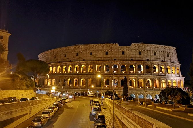 Private Rome by Night Driving Tour - Key Points