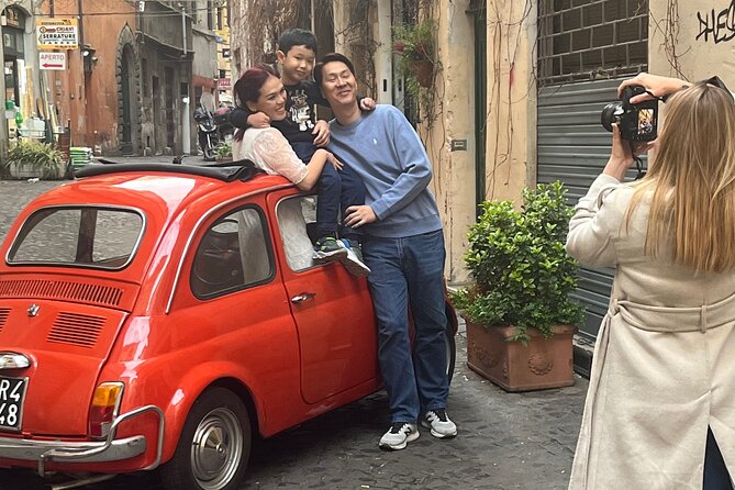 Private Rome Tour in Classic Red Fiat500 - FAQ