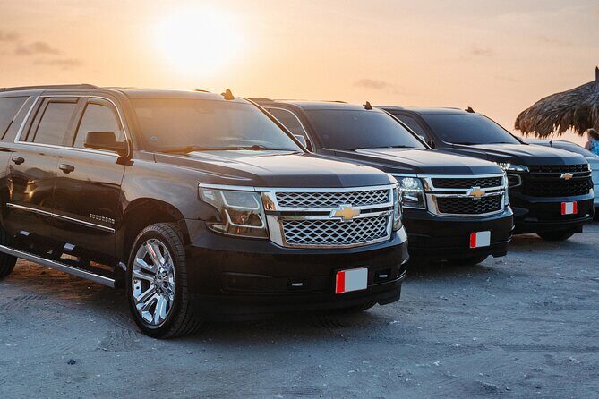 Private Round - Trip Airport Transfer in Aruba Luxury SUV - Key Points