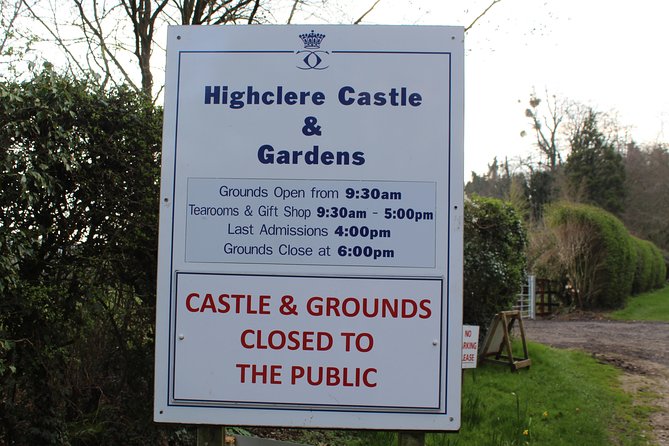 Private Round Trip Transfer : Heathrow or London to Highclere Castle - Pricing and Additional Charges