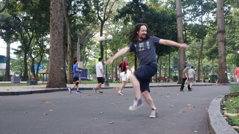 Private Saigon Morning Exercise-Drink Bird Coffee-City Tour - The Unique Bird Cafe Experience