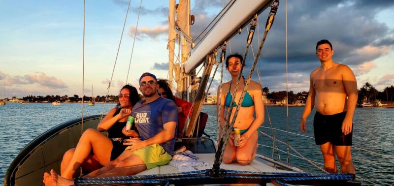 Private Sail Cruise around Miami waterfront - The Experience of a Private Charter