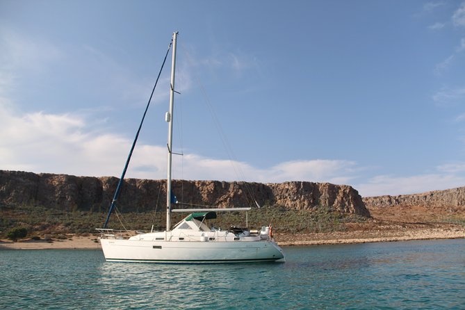 Private Sailing Cruise, Balos and Gramvousa With Meal and Drinks. - Booking and Cancellation Policy