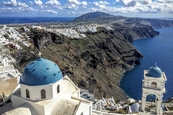 Private Santorini Full-Day Guided Sightseeing Tour - Taking in Local Winemaking
