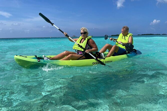 Private Sea Glass Island Kayak Morning + Transfer - Key Points
