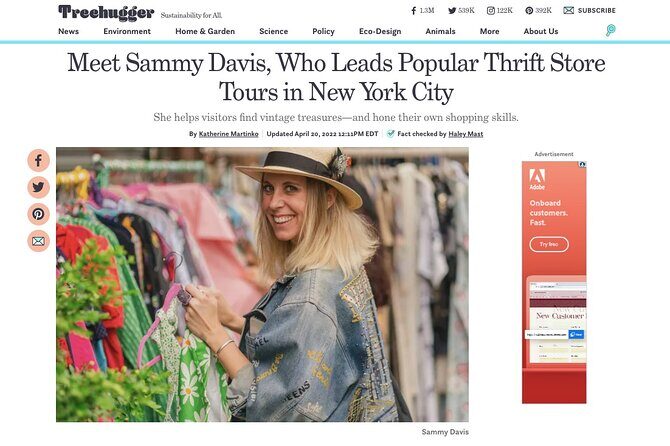 Private Secondhand Bargain Shopping & Styling Tour with a Personal Shopper - Neighborhoods of Interest