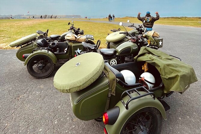 Private Sidecar Tour to the Landing Beaches - Unique Sidecar Experience